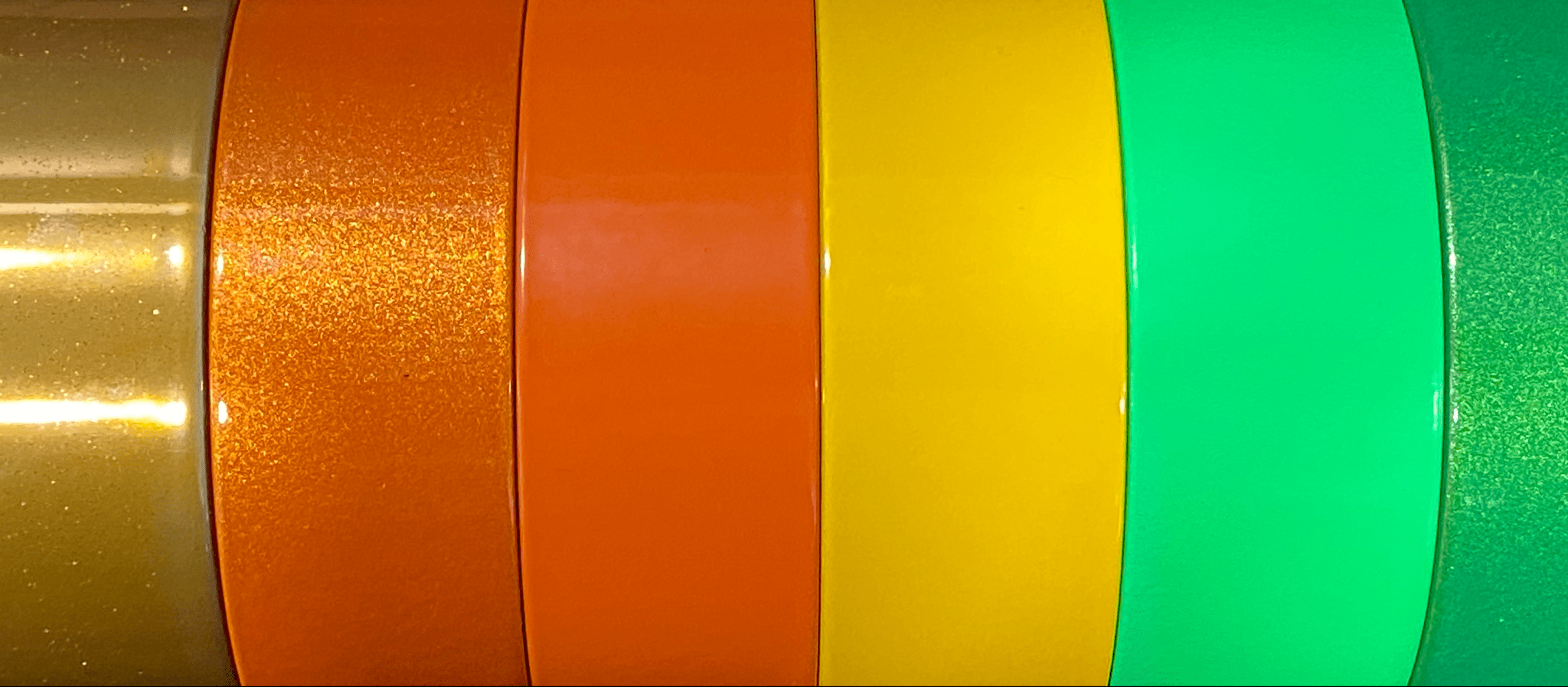 rainbow mag samples – Powder Coating Services
